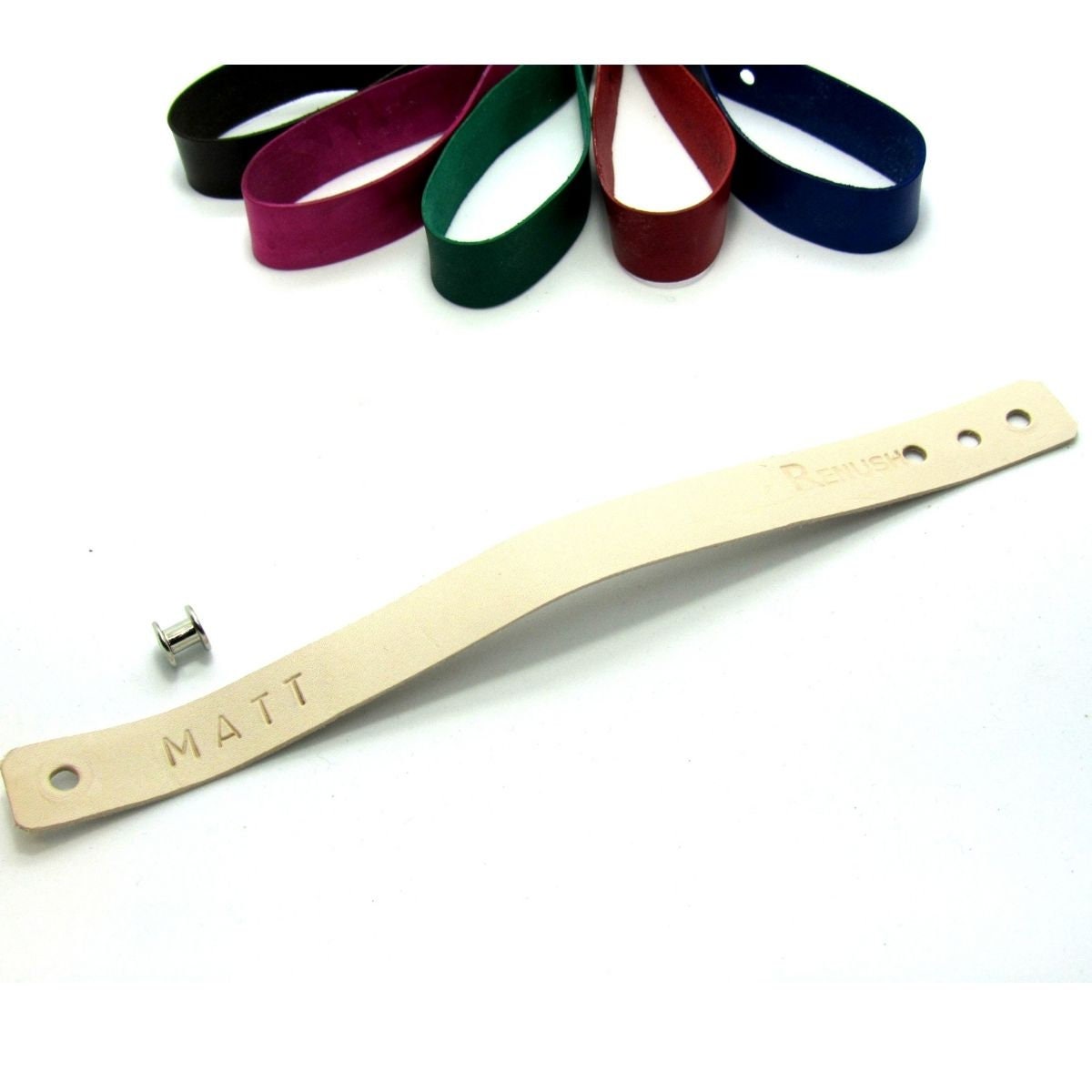 Leather Guitar Headstock Strap Personalized Leather Headstock | Etsy