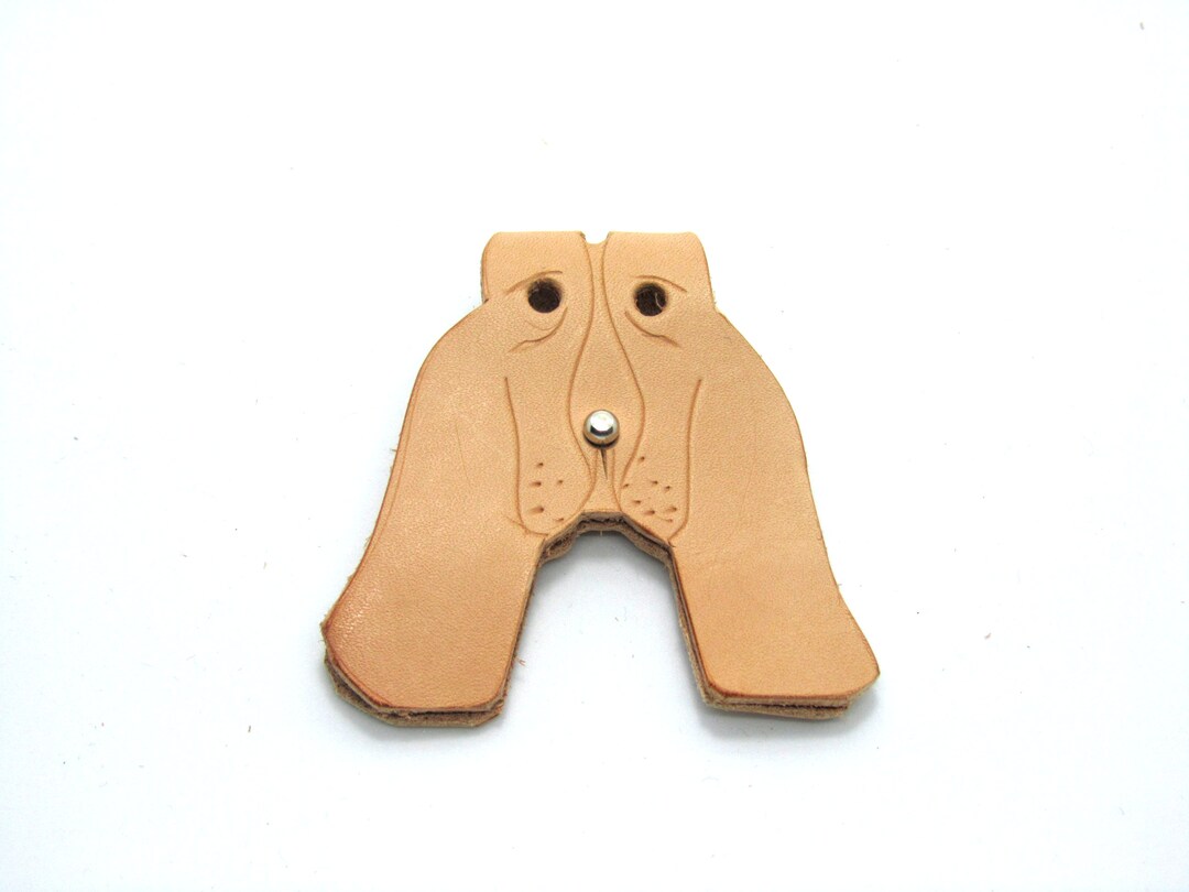 Cable Organizer, Basset Hound Cable Tidy, Leather Cable Holder, Mobile ...