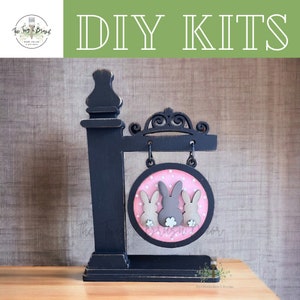 DIY Jar Topper Home Frame Insert / DIY Wood Blank / Unfinished Wood Kit ...