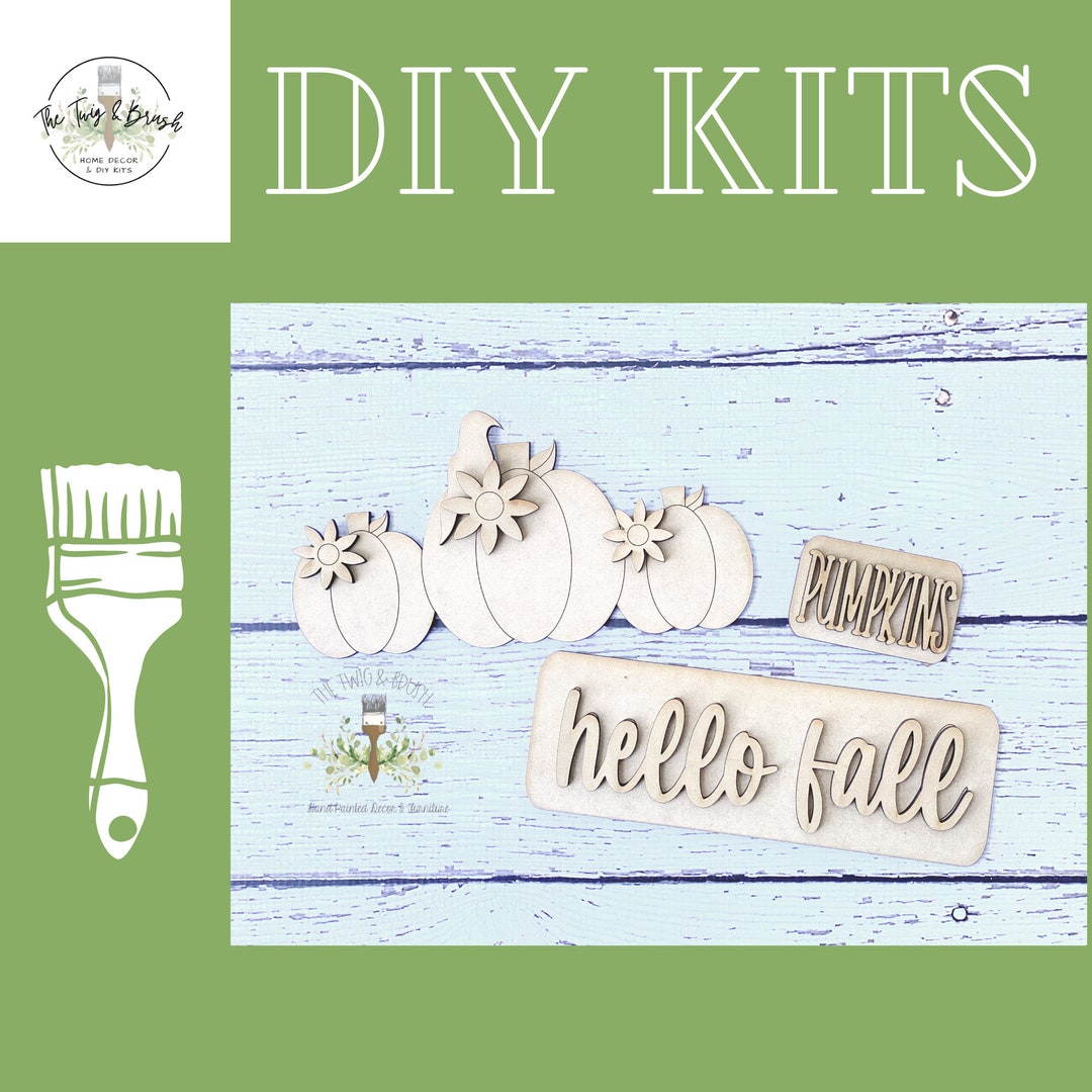 Hello Fall Interchangeable Farmhouse Truck Fall Truck DIY Truck Kit ...