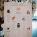 Wedding Table Plan - Personalised Illustration - Creative Table Plan ...