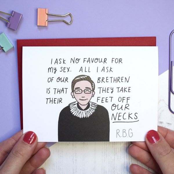 Rbg Greeting Cards - Etsy