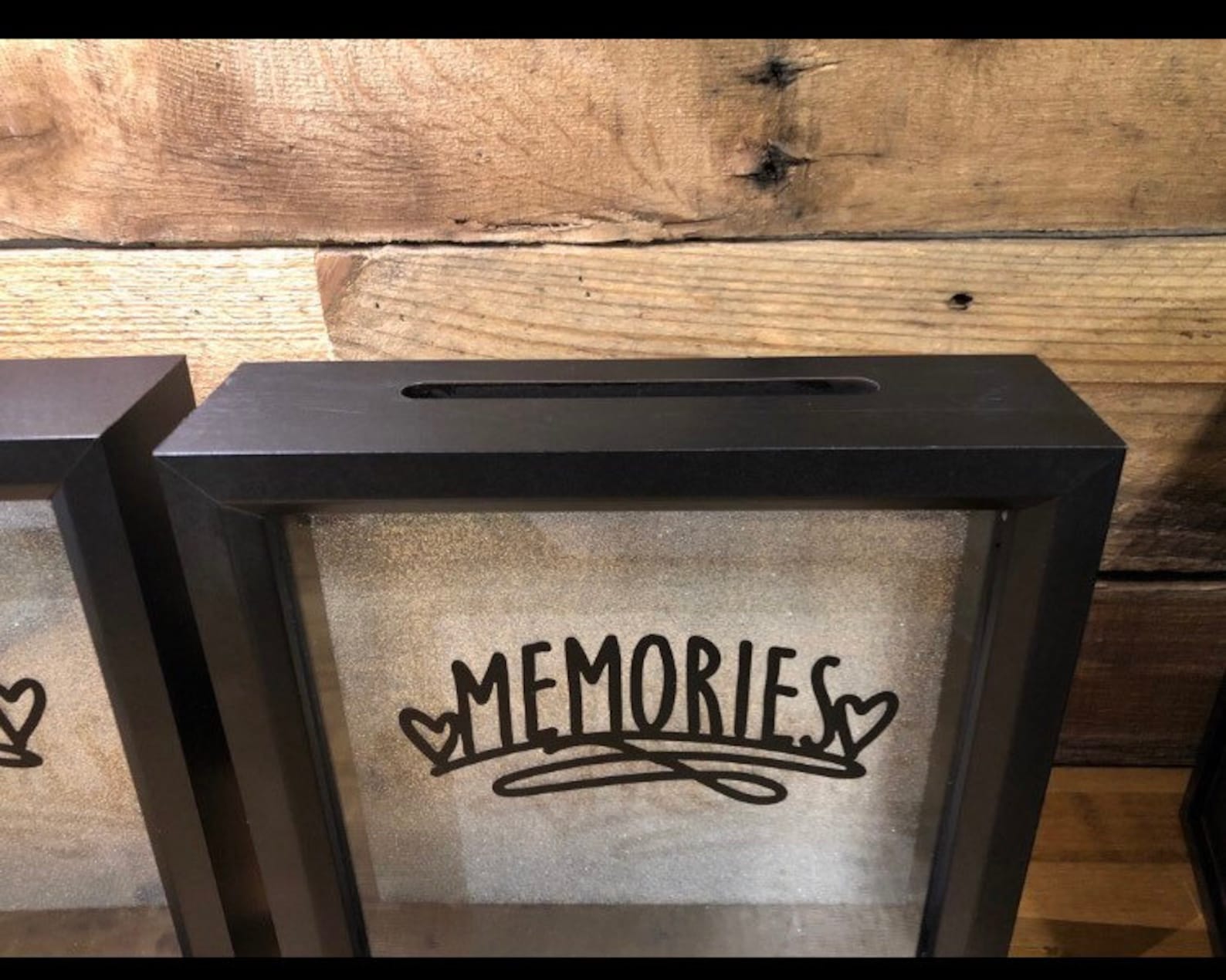 MEMORIES Memory Keepsake Box Ticket Stubs 8x8 Shadow Box - Etsy