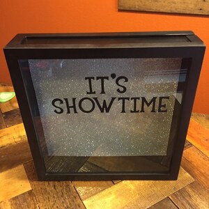 IT'S SHOWTIME Box, 12x12", Shadow Box, Ticket Stub Boxes, Movie Tickets ...