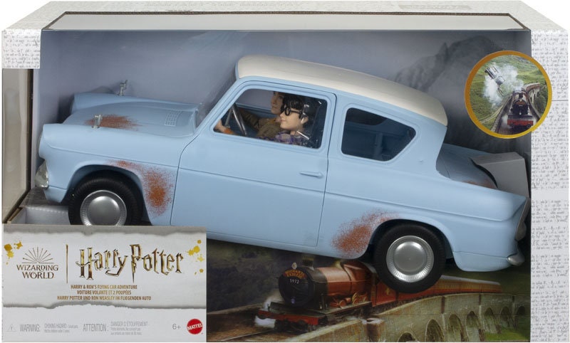 Harry Potter Ron Weasley Flying Car Ford Anglia Rare Gift Present ...