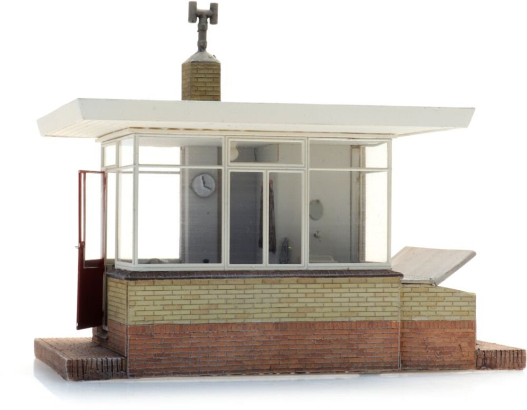 Artitec Scenery Model Railway HO Level Crossing Post W32 1:87 Resin Kit ...