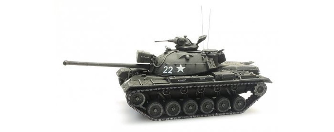 Artitec Model US M48 A2 US Army 1:87 Ready-made, Painted HO Model High ...