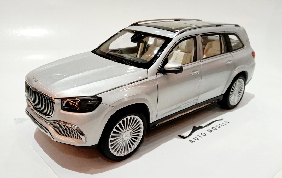Mercedes Maybach GLS 600 Silver 1:18 PAR 98401 Paragon Rare Gift ...