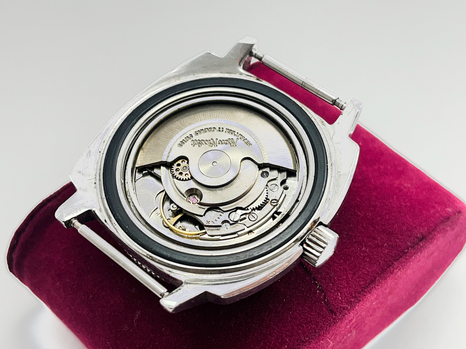 Mens Writswatch Marc Nicolet 1960s Divers Watch Automatic Rare ...