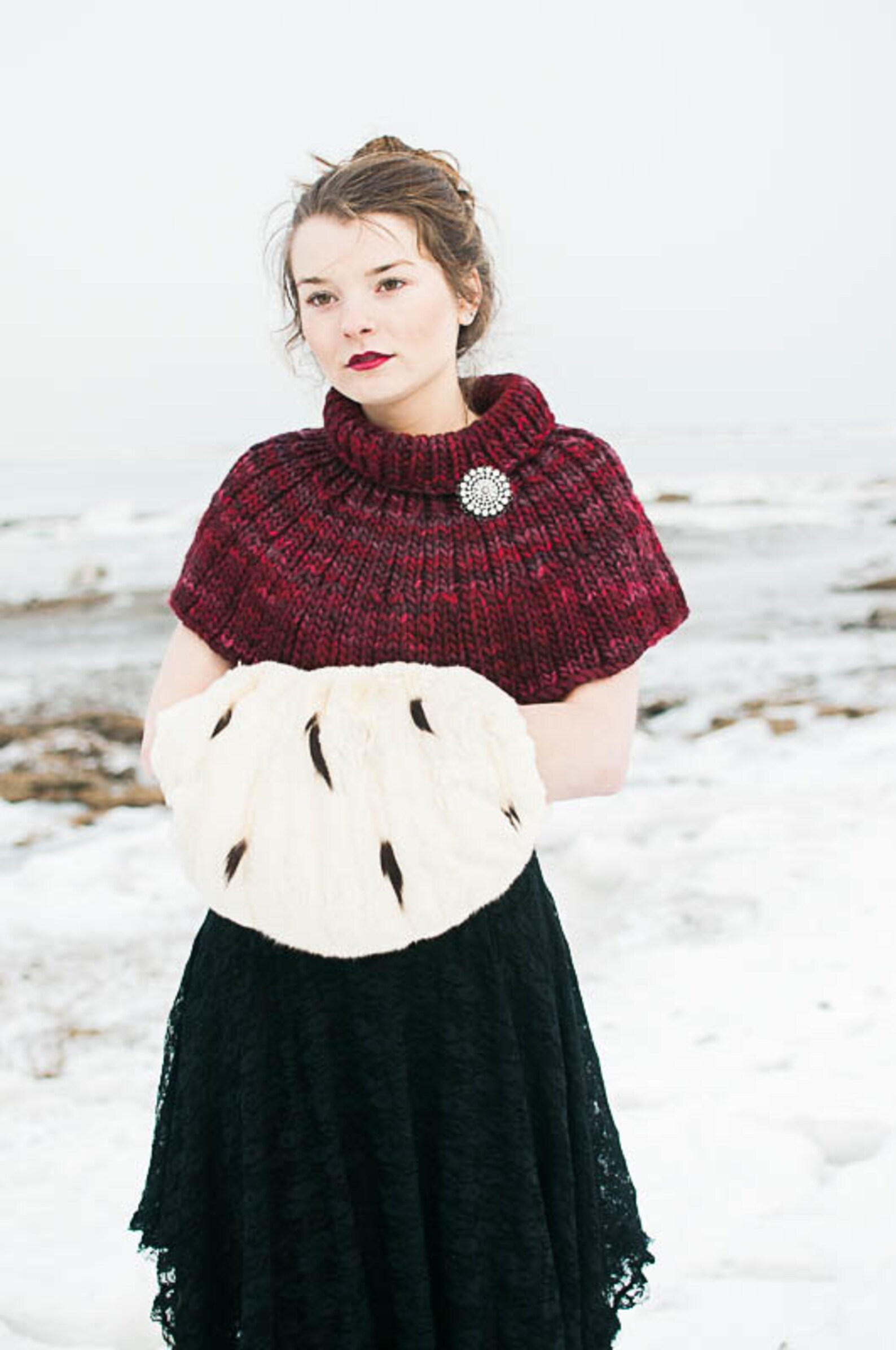 Two Ribbed Capelets PDF KNITTING PATTERN - Etsy