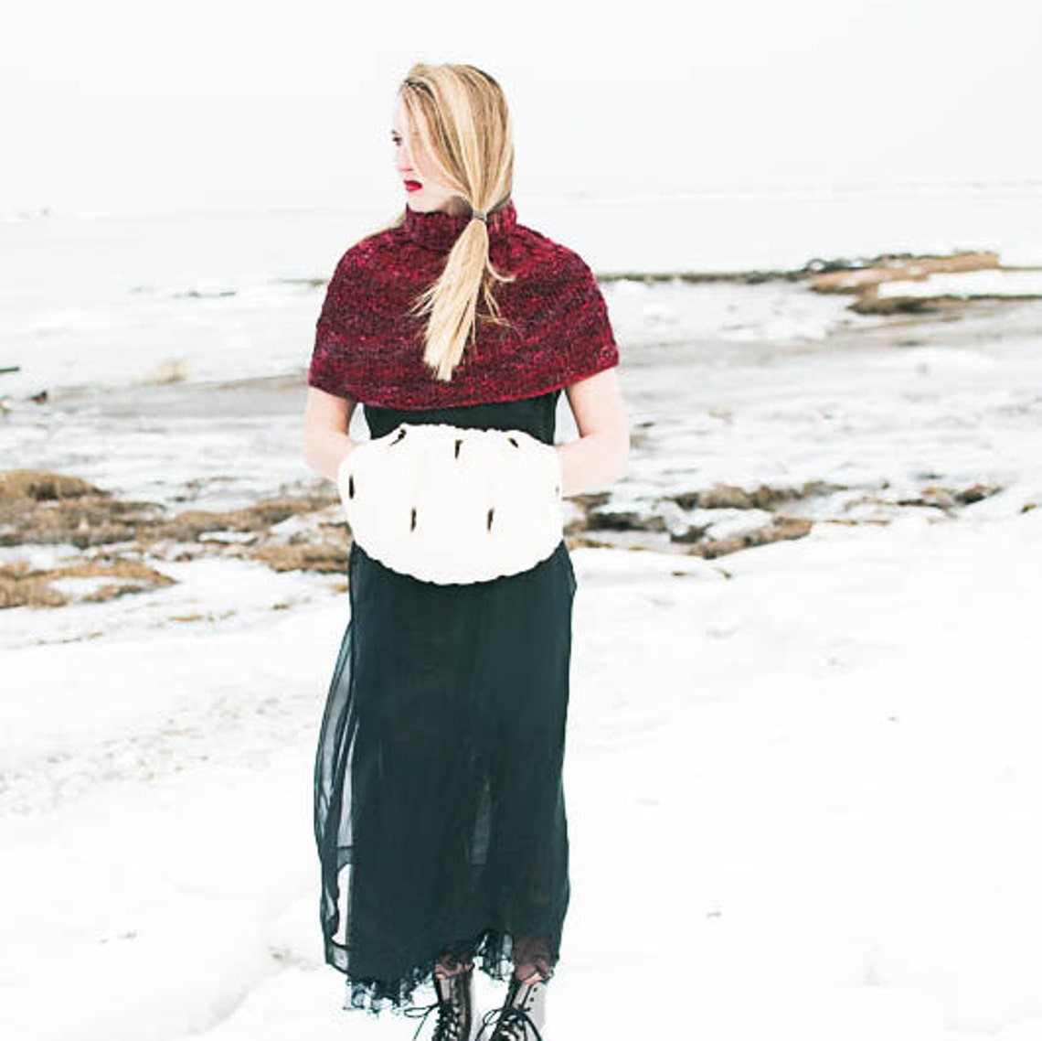 Two Ribbed Capelets PDF KNITTING PATTERN - Etsy