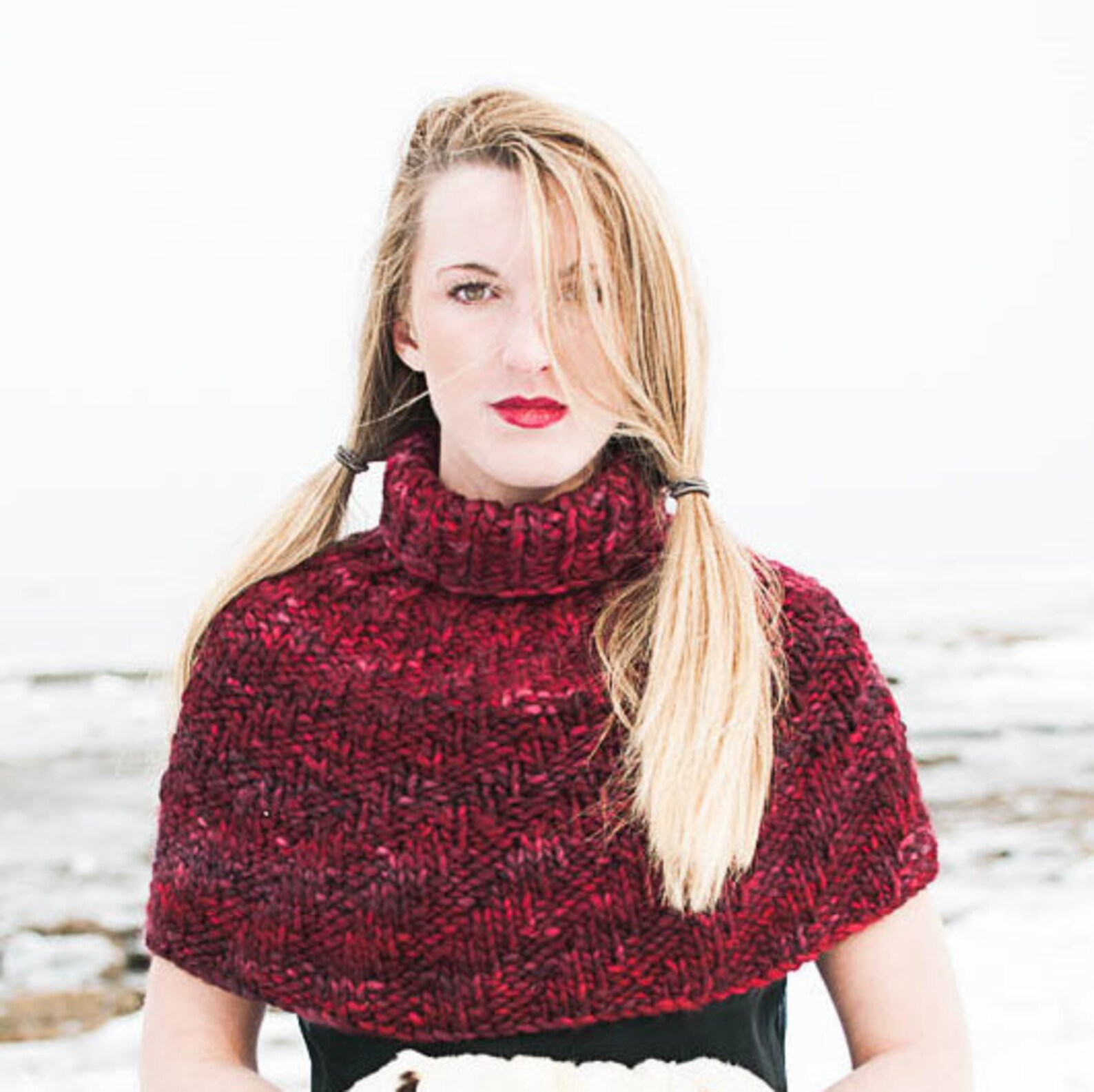 Two Ribbed Capelets PDF KNITTING PATTERN - Etsy