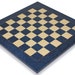 Blue Ash Burl & Erable High Gloss Deluxe Chess Board - 1.5" Squares - Etsy