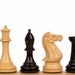 New Exclusive Staunton Chess Set With Ebonized & Boxwood Pieces 4 King ...