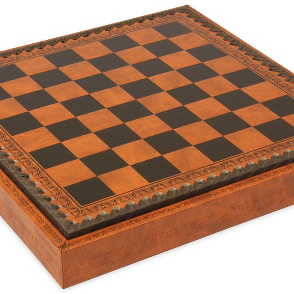 Leather Chess Board - Etsy