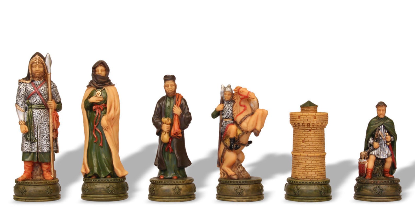 Camelot Hand Painted Theme Chess Set - Etsy