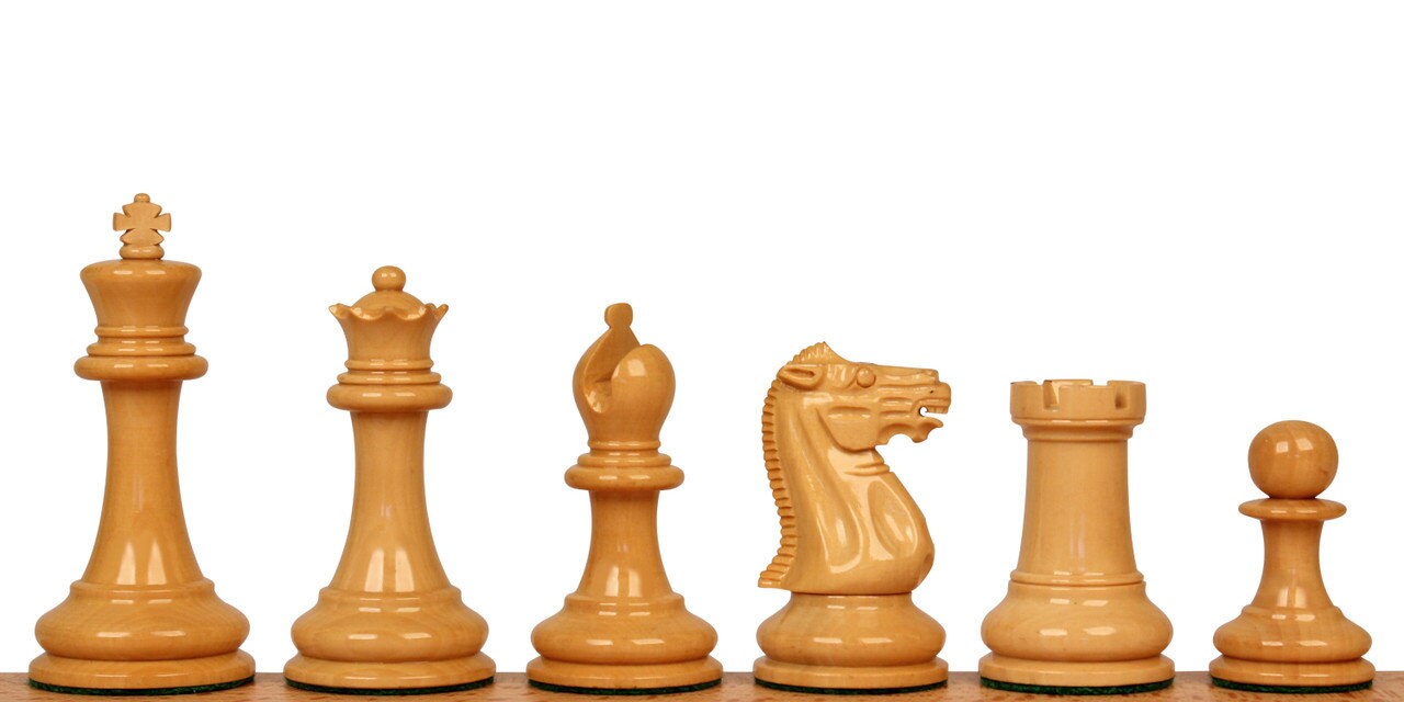 1849 Heirloom Staunton Chess Set Padauk & Boxwood Pieces With - Etsy