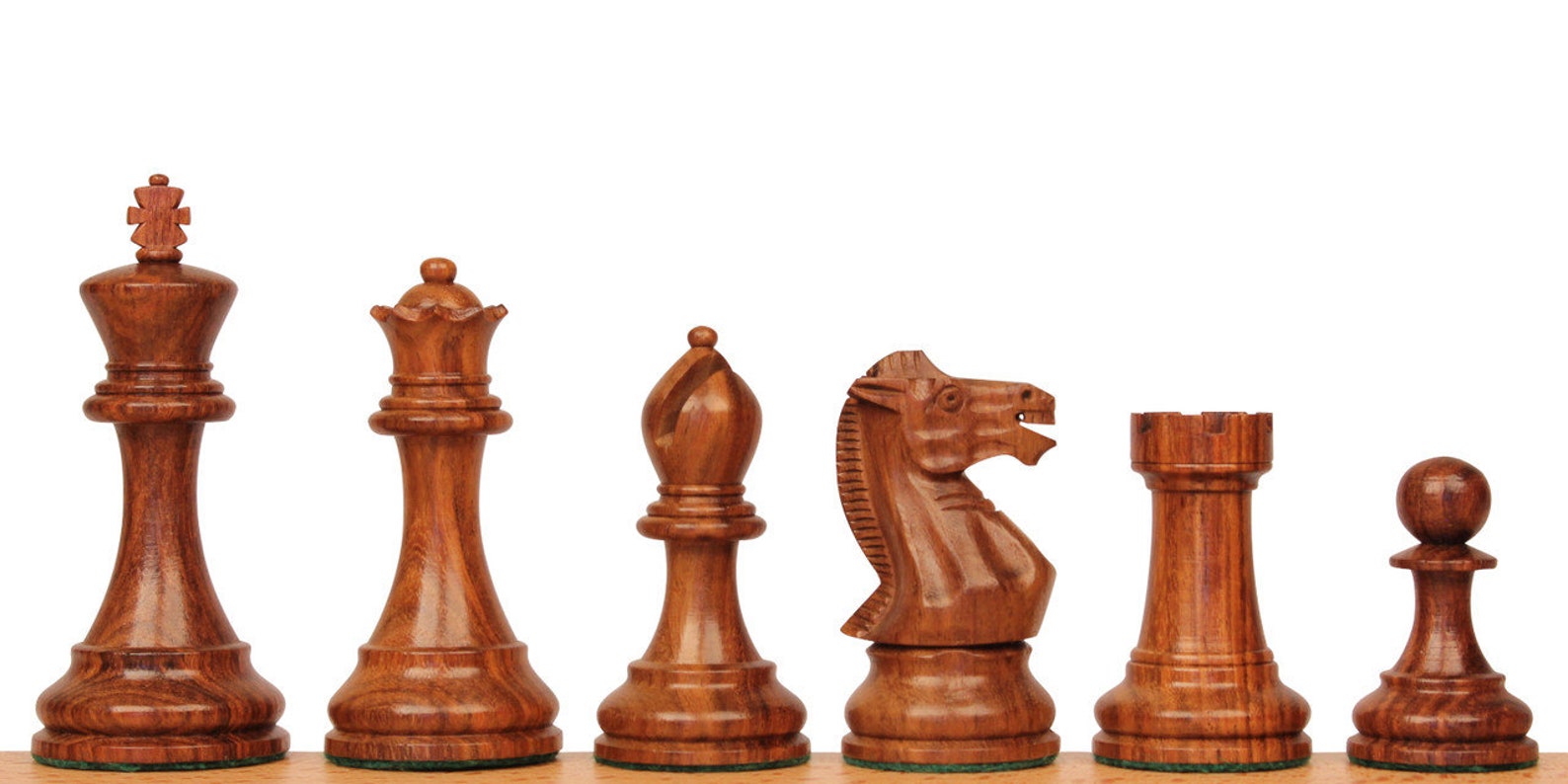 Old English Classic Chess Set With Gold Rosewood & Boxwood - Etsy