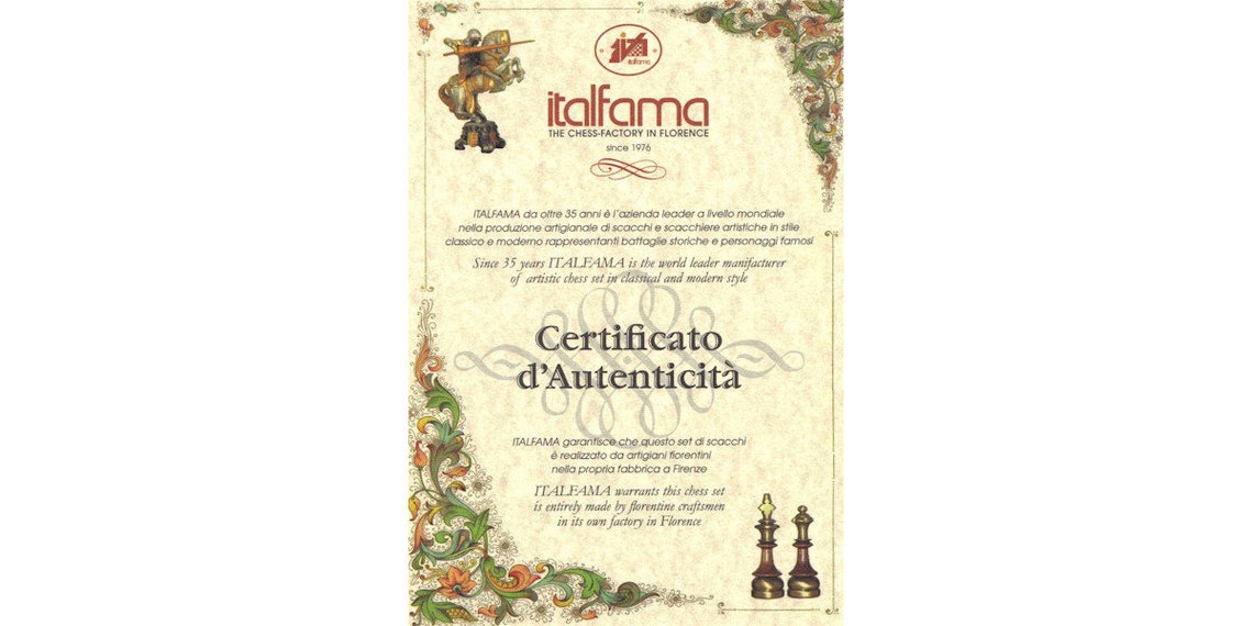 Large Napoleon Theme Metal Chess Set by Italfama - Etsy