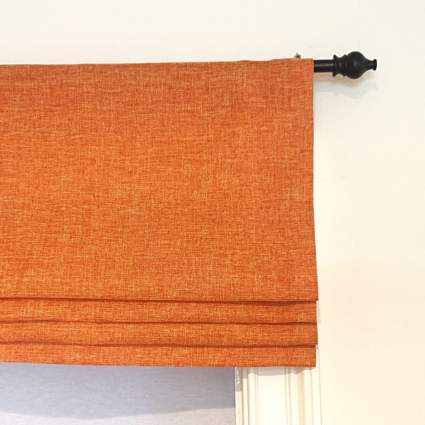 Orange Valance - Etsy