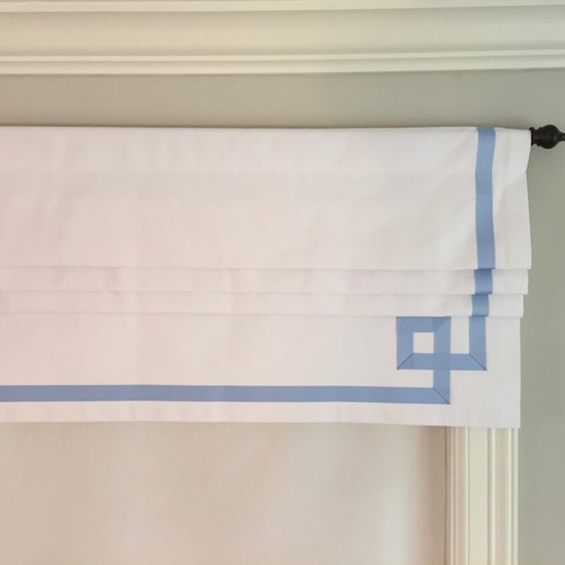 Greek Key Curtains - Etsy
