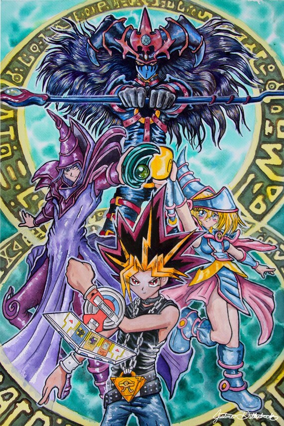 Wall Hangings Wall Décor Home Décor Yami Yugi Small Metal Print etna.com.pe
