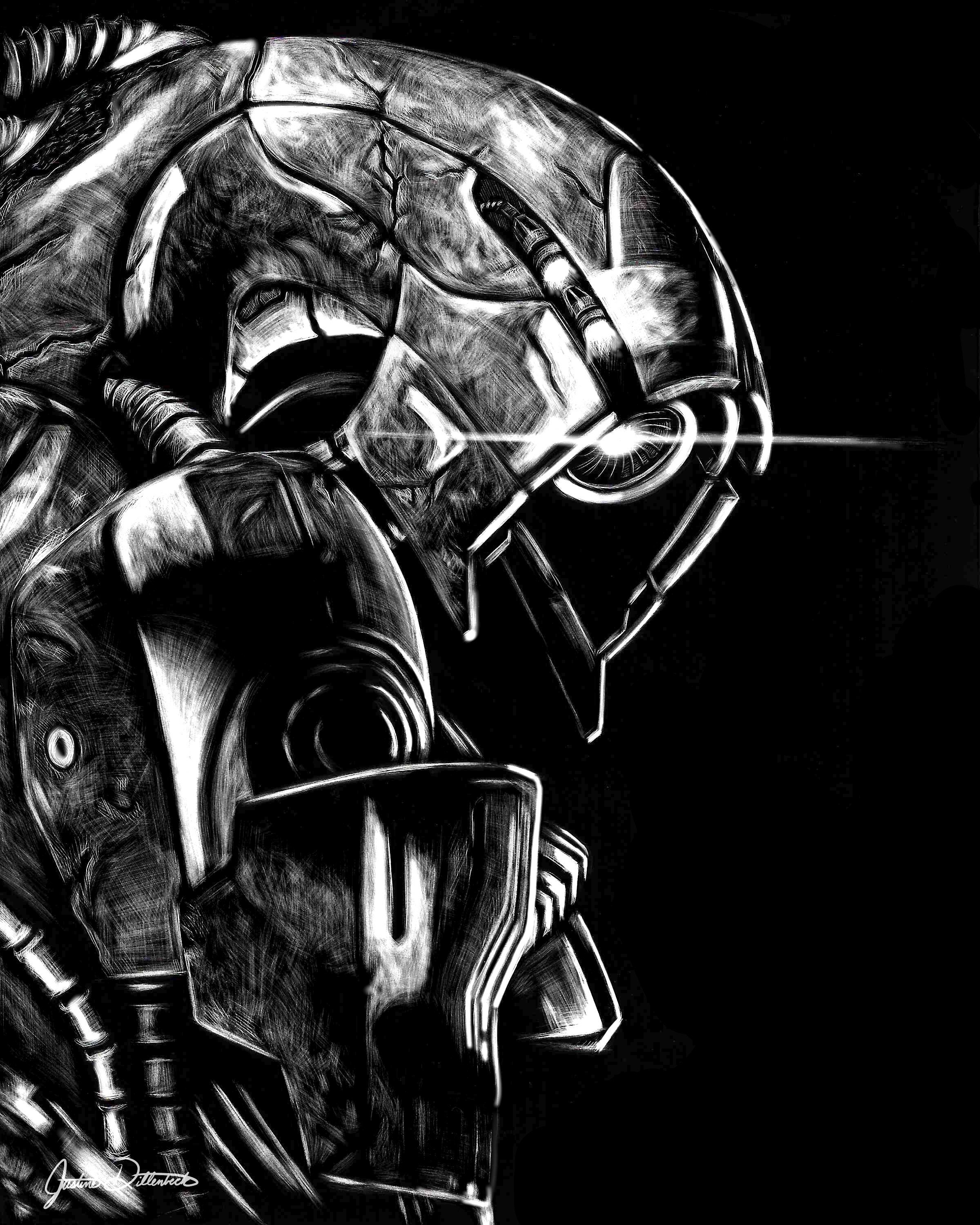 Mass Effect Legion Drawing