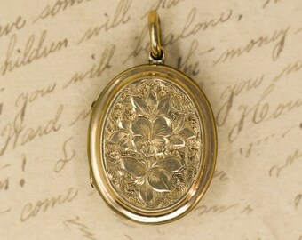 1800s Gold Locket - Etsy