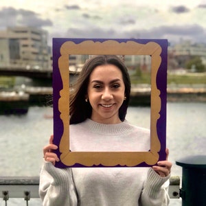 Graduation Photo Booth Selfie Frame -mini Grad Photobooth Frame Prop ...