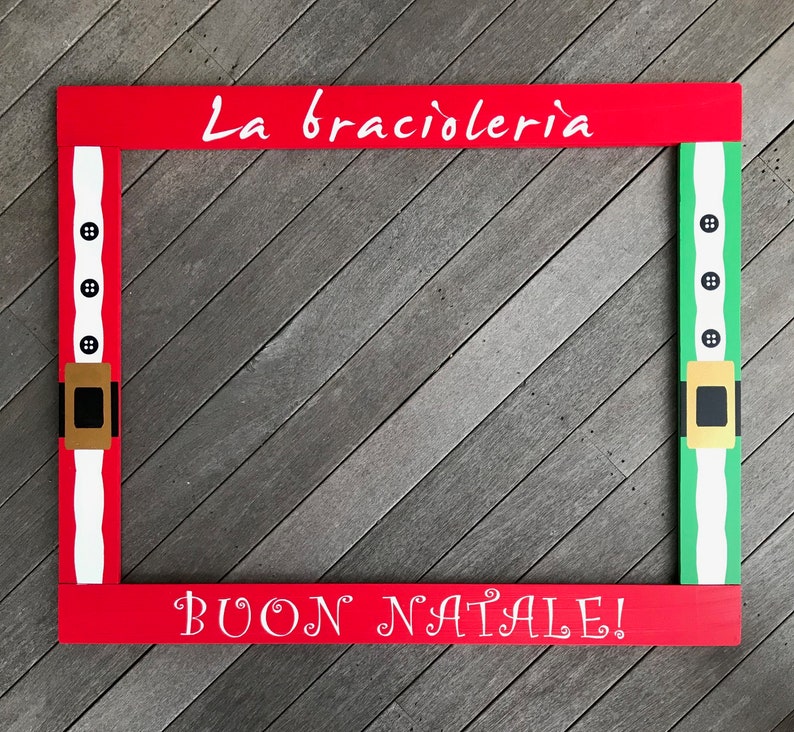 Elfed Up Christmas Photobooth Frame Prop Elf Santa Christmas | Etsy
