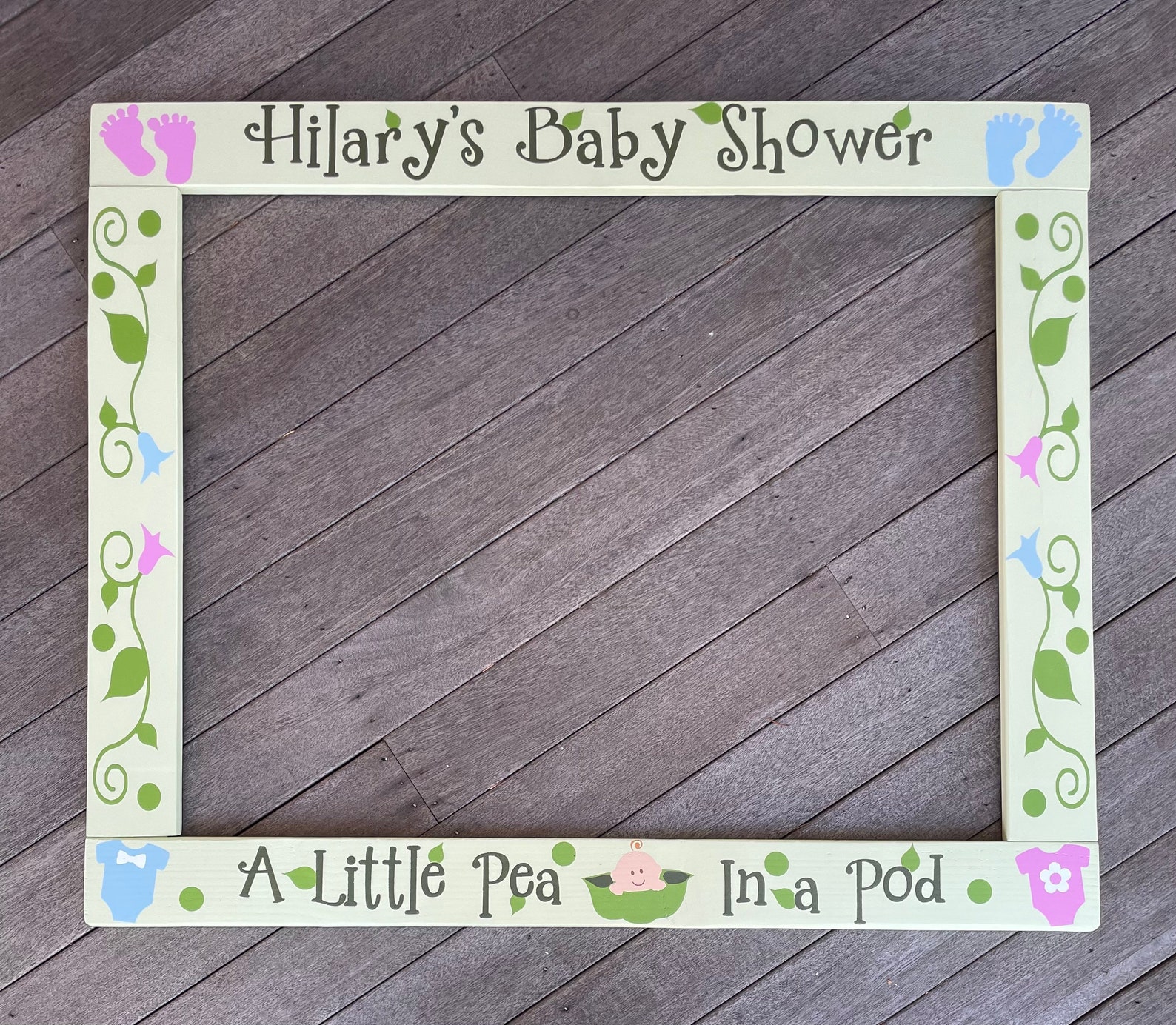 Baby Shower Photo Booth Frame Twins Photobooth Frame Baby | Etsy