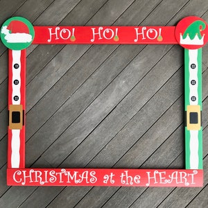 Elfed up Christmas Photobooth Frame Prop - Elf Santa Christmas ...