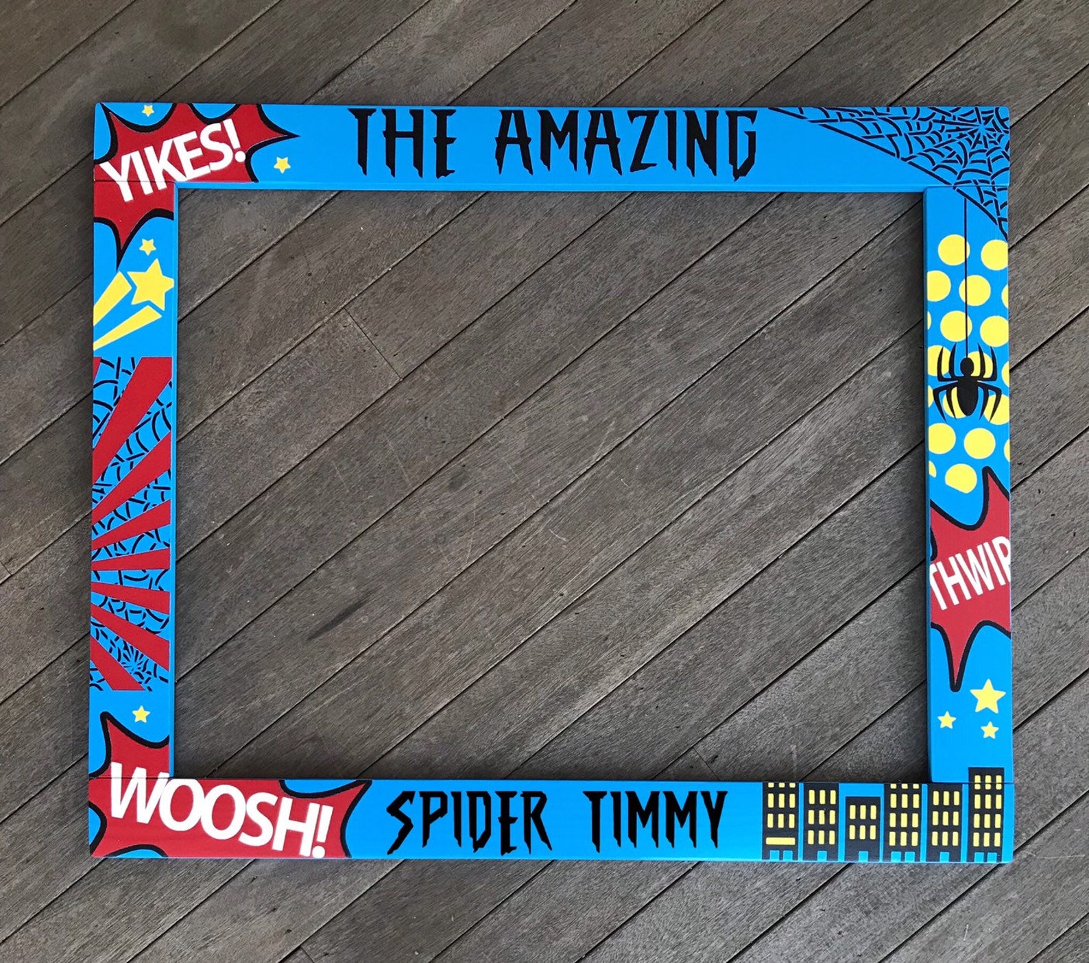 SUPER HERO Birthday Photobooth Frame 1st Birthday Frame | Etsy