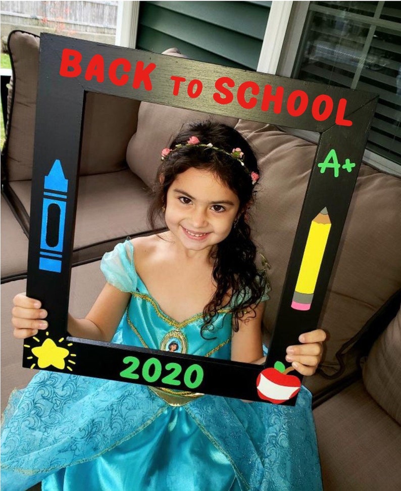 Kids Photo Booth Selfie Frame -mini Photobooth Frame Prop - Picture ...