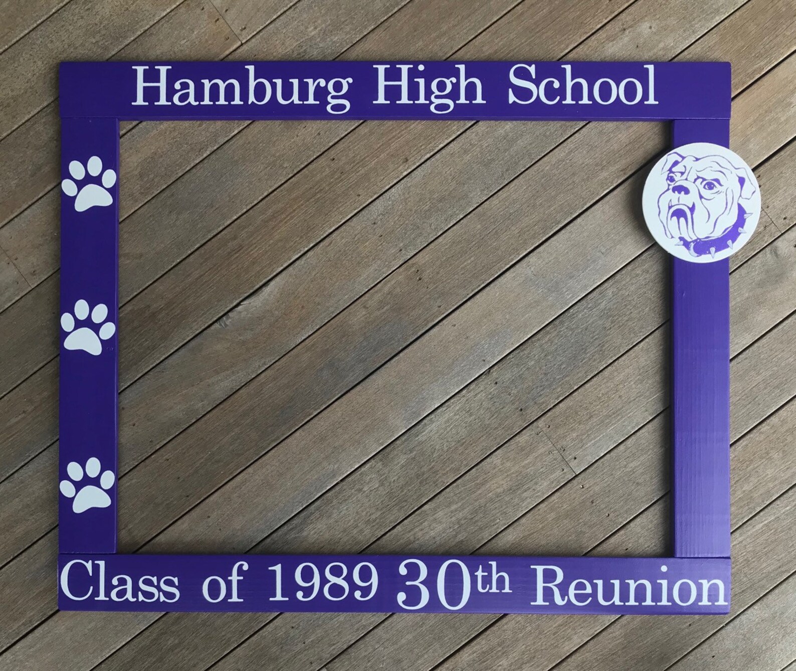 Reunion Photobooth Frame With Logo, High School Class Reunion Photo ...