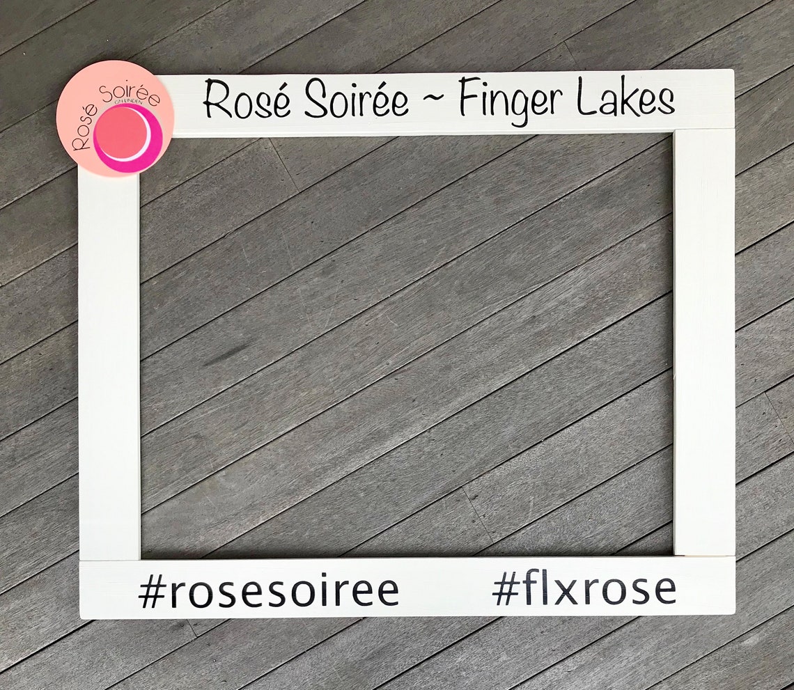 Custom Photo Booth Frame Wood Photo Prop Business Photo | Etsy