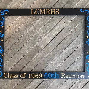 Reunion Photobooth Frame With Logo, High School Class Reunion Photo ...