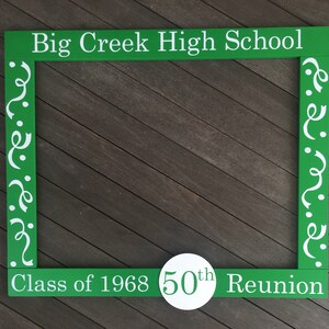 Reunion Photobooth Frame, High School Class Reunion Photo Booth, School ...