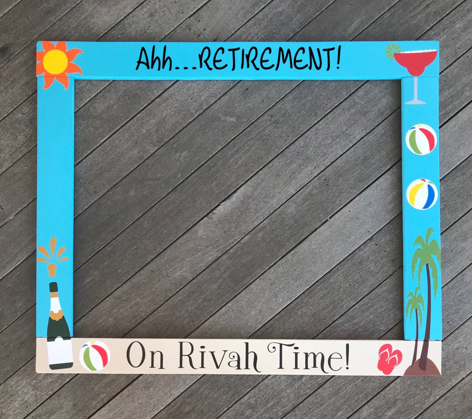 Retirement Party Photo Booth Frame Police Retirement Party - Etsy