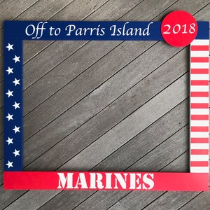 Fourth of July Photo Booth - Memorial Day Photo Booth - Wood Frame Prop ...