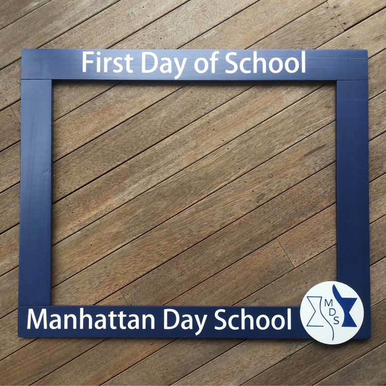 School Days Photobooth Photo Booth Frame Prop First Day of | Etsy