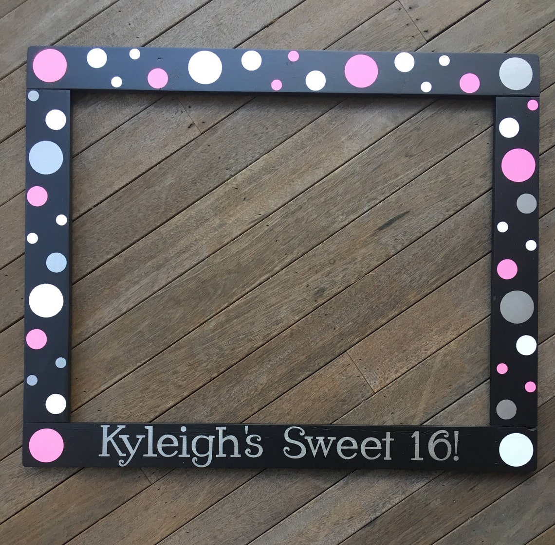 Sweet 16 Photo Booth Frame 16th Birthday Party Prop - Etsy
