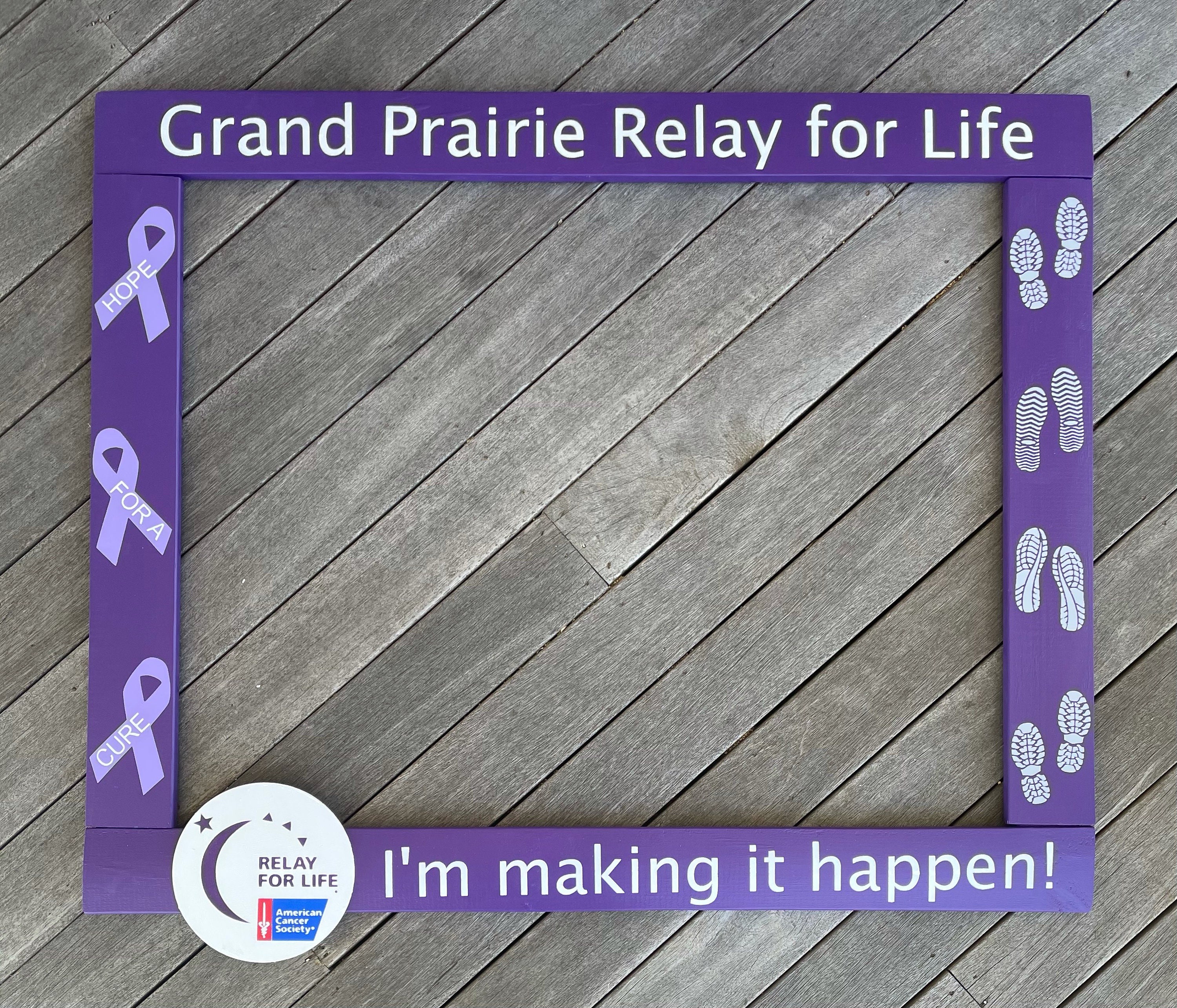 American Cancer Society Relay For Life Ribbon
