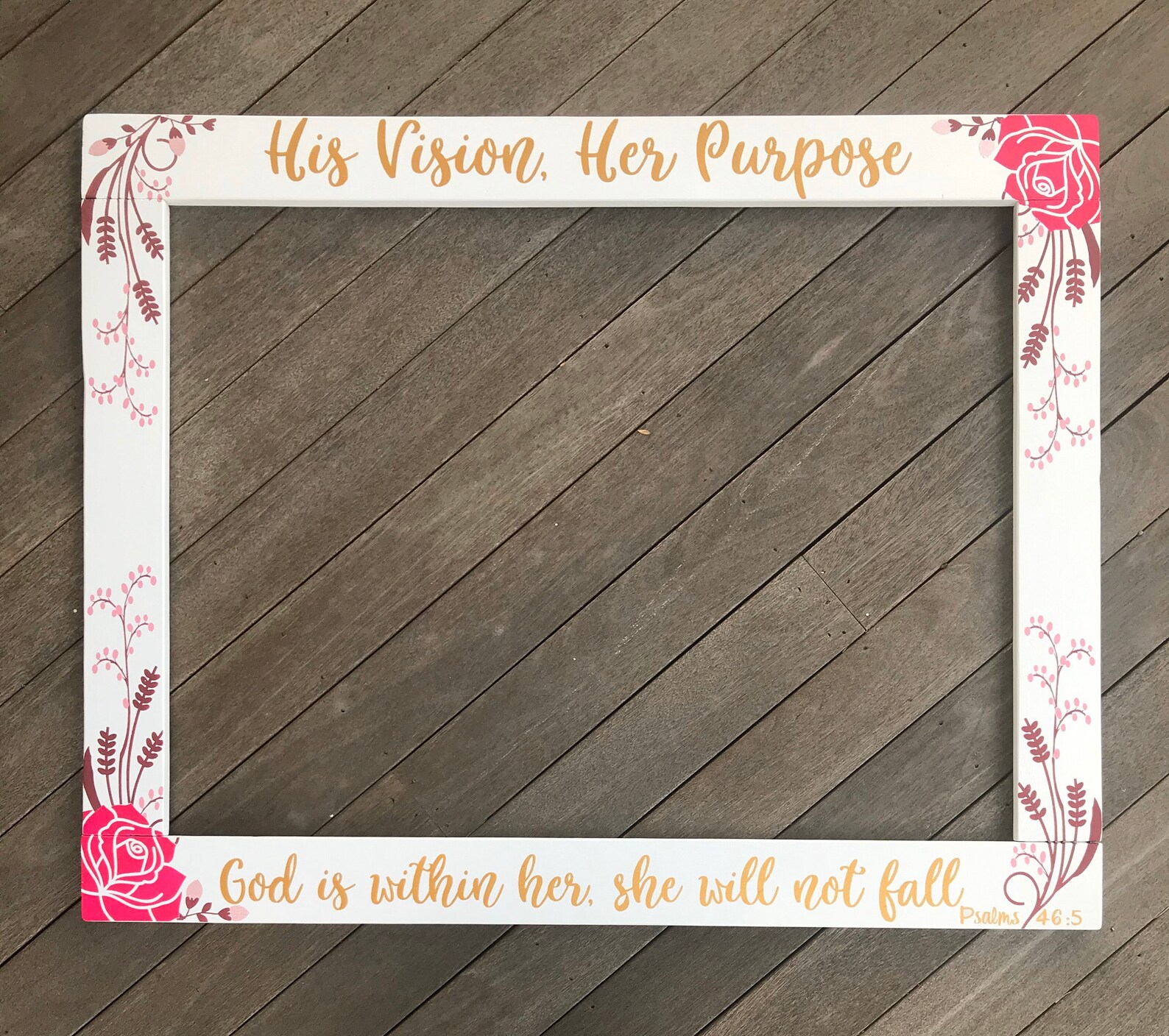 Custom Photo Booth Frame - Wood Photo Prop - Business Photo Booth ...