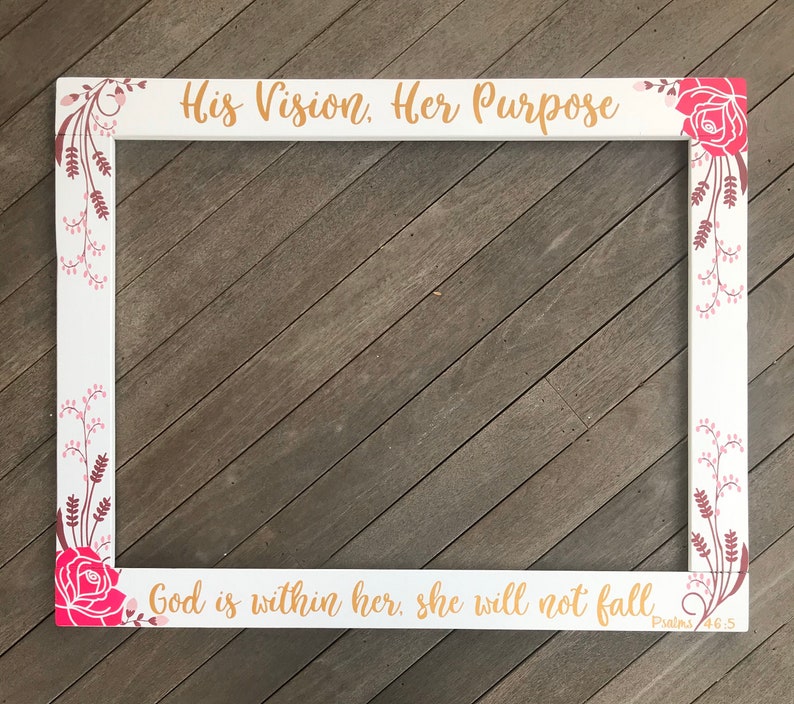 Custom Photo Booth Frame - Wood Photo Prop - Business Photo Booth ...