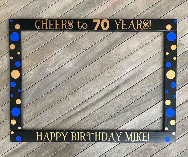 Xlarge Custom Photo Booth Frame Prop Birthday, Business Photobooth ...