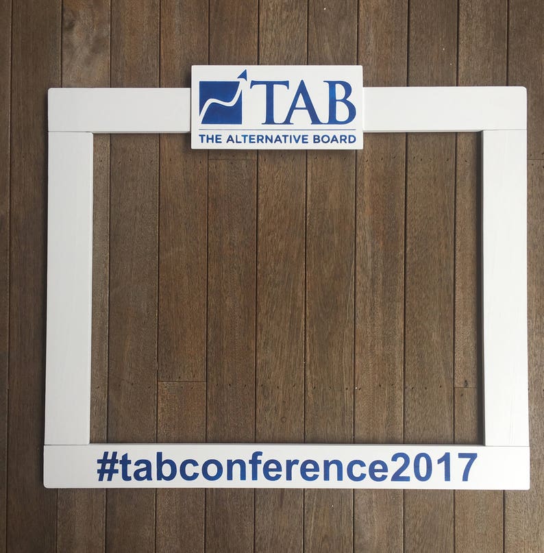 Custom Photo Booth Frame Wood Photo Prop Business Photo | Etsy