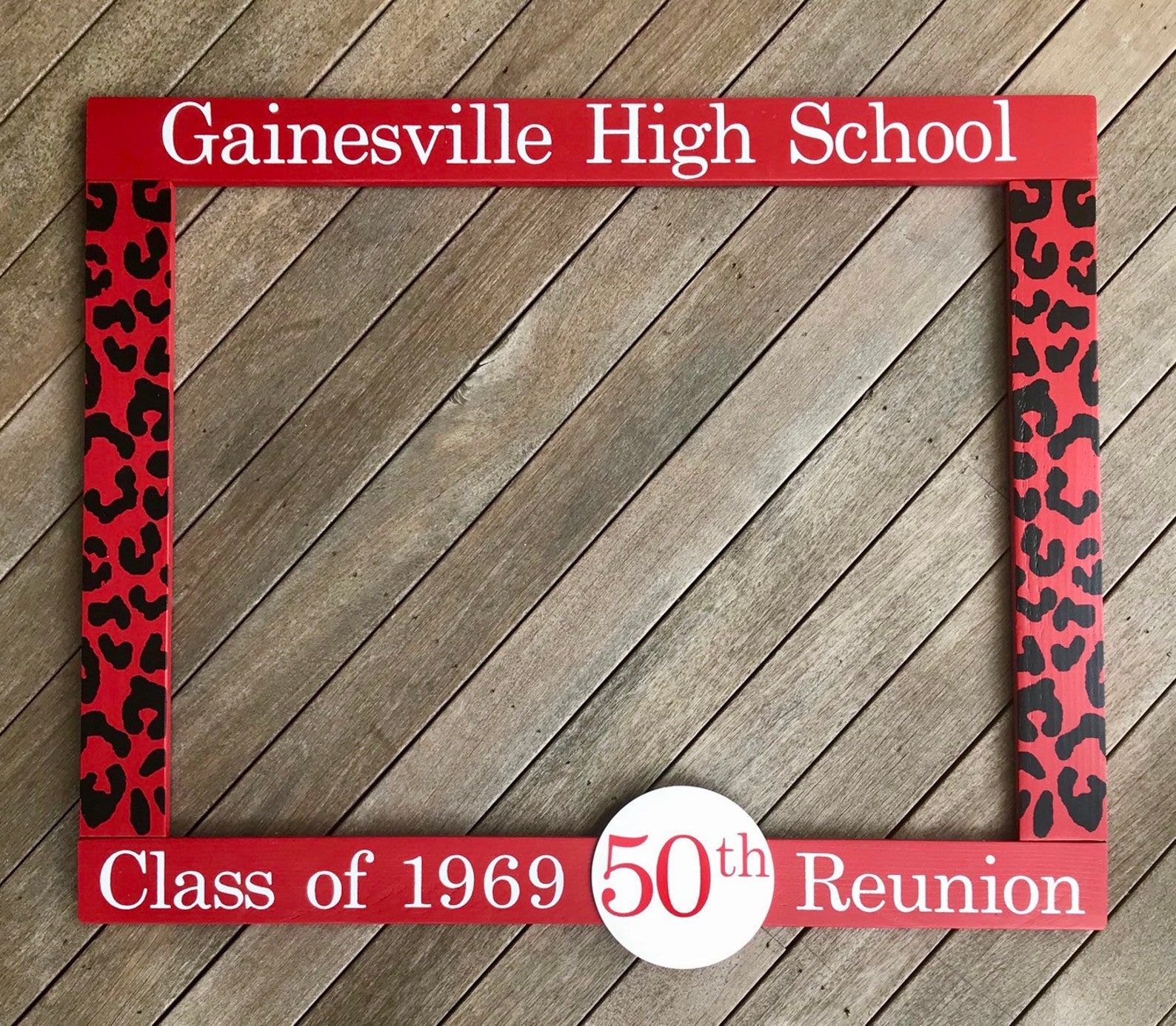 Reunion Photobooth Frame, High School Class Reunion Photo Booth, School ...