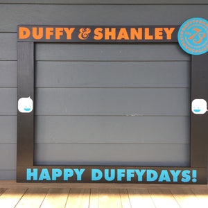 Custom Photo Booth Frame - Wood Photo Prop - Business Photo Booth ...