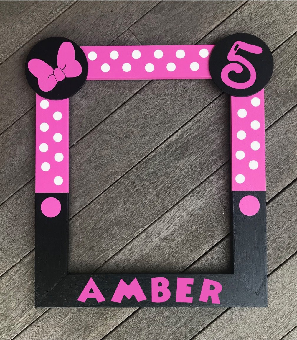 Kids Photo Booth Selfie Frame -mini Photobooth Frame Prop - Picture ...